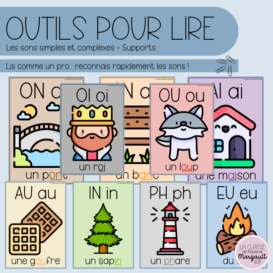 Outils pour lire (les sons simples et complexes) – La classe de Madame ...