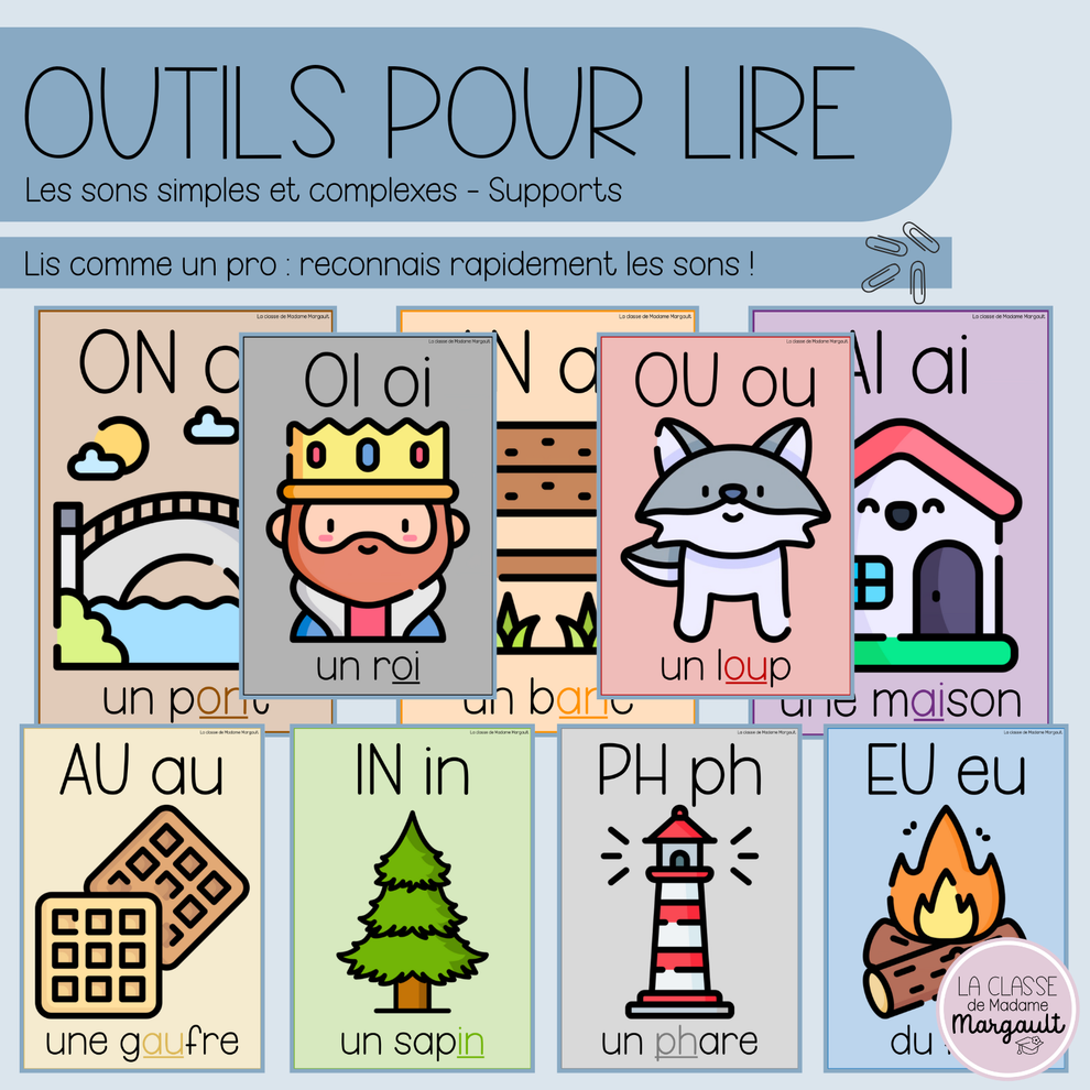 Outils pour lire (les sons simples et complexes) – La classe de Madame ...