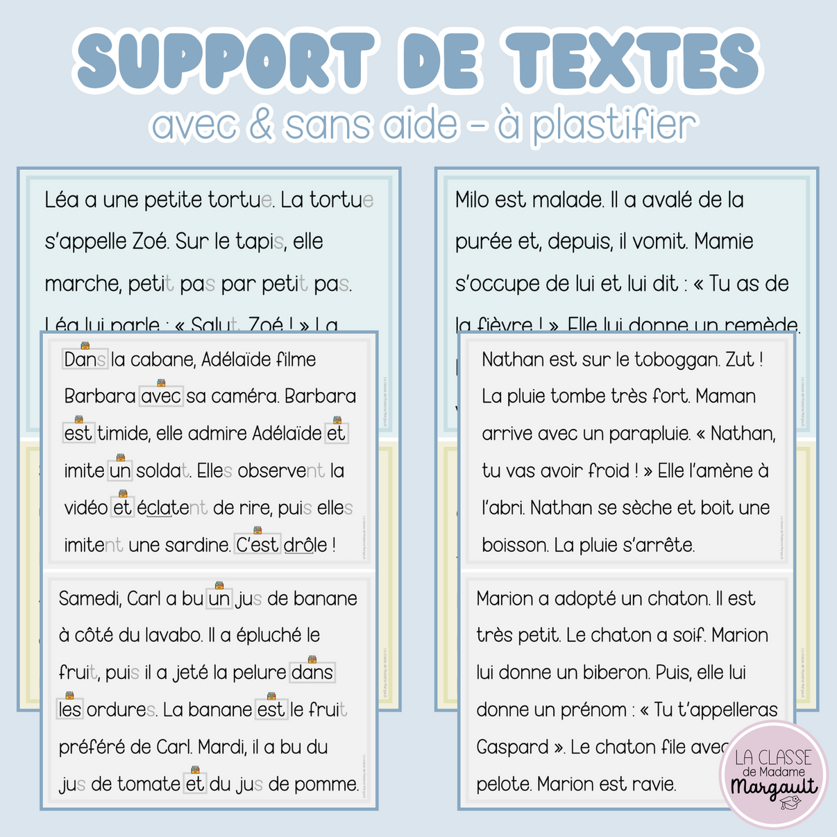 Guide de lecture - 1ère primaire – La classe de Madame Margault